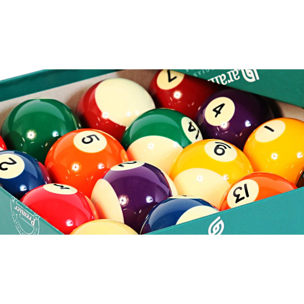 50 mm (2 In) Aramith Super Pool Balls | Alcocks Billiard Tables