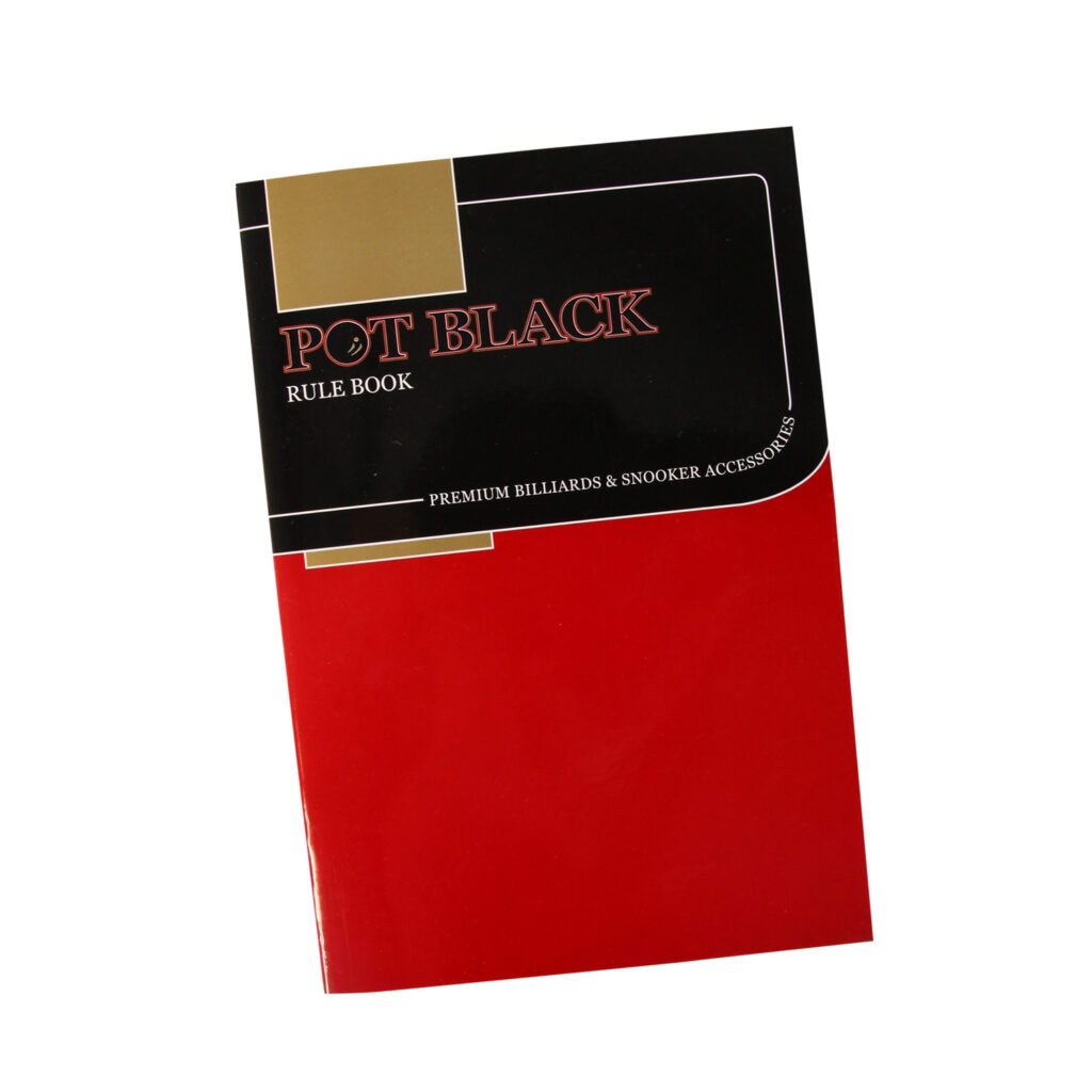Pot Black Rule Book | Alcocks Billiard Tables