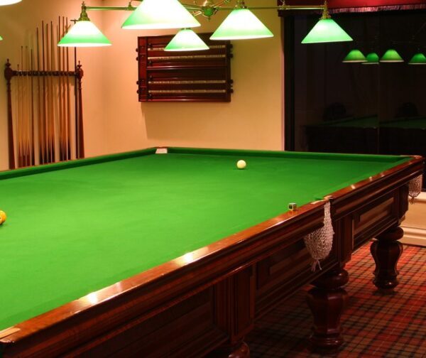 ANTIQUE ALCOCK & CO JOHN ROBERTS MODEL FULL SIZE BILLIARD TABLE No ...